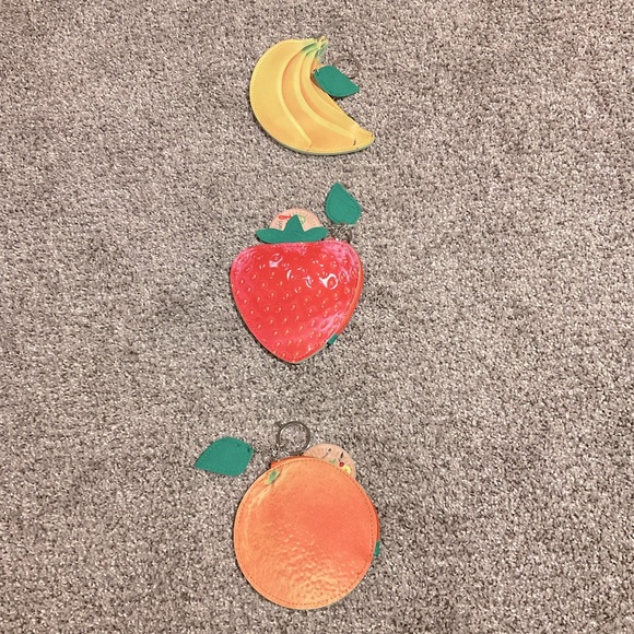 Bags | Nwt Fruit Coin Purse Cute Fun Unique Rare | Poshmark